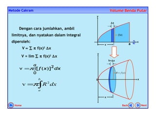 Volume benda-putar | PPT