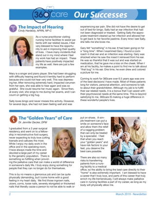 360care Connection March Newsletter | PDF
