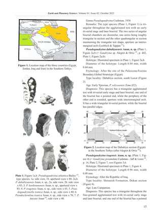 Earth and Planetary Science | Volume 01 | Issue 02 | October 2022 | PDF
