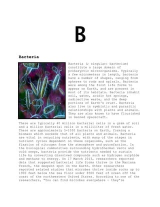 ENCYCLOPEDIA -Volume 1 | DOCX | Chemistry | Science