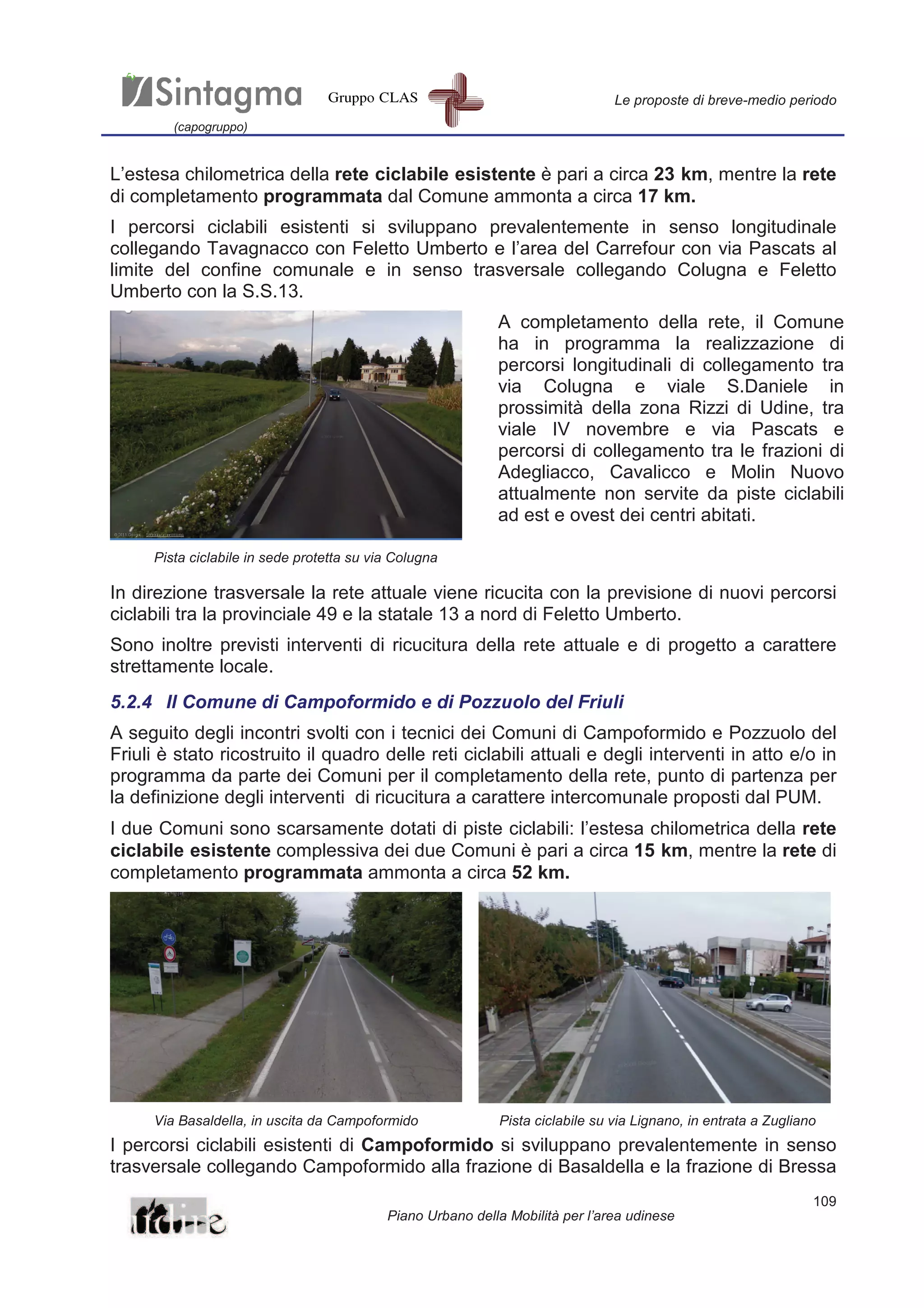 PUM - Piano Urbano della Mobilità | PDF