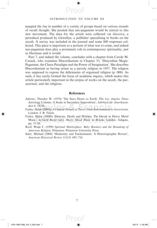 Introduction to Volume III | PDF