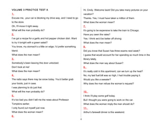 Volume 3 test a | DOC
