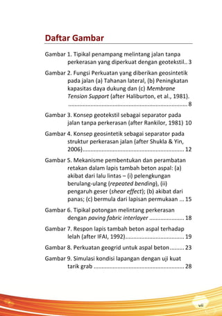 penggunaan geosintetik untuk konstruksi jalan | PDF