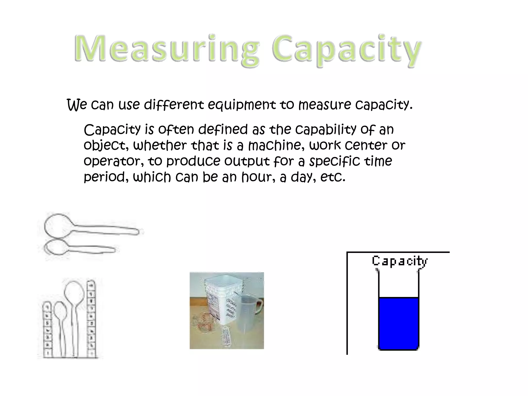 Volume and capacity | PPTX