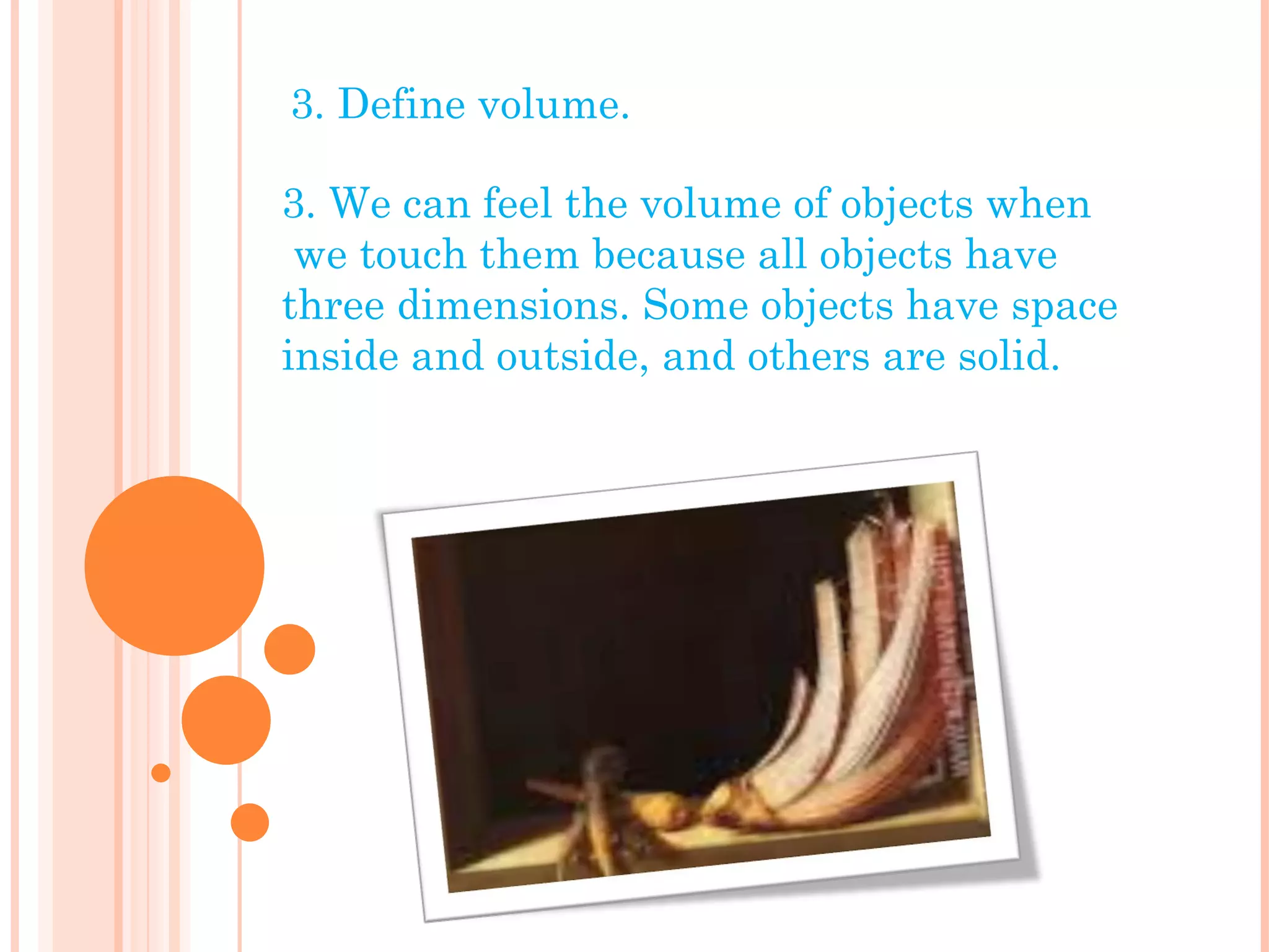Volume and space | PPT