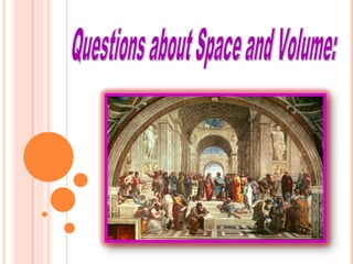 Volume and space | PPT