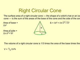 Volume and surface area | PPTX