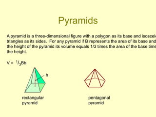 Volume and surface area | PPT