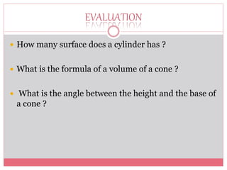 Volume and surface area | PPTX