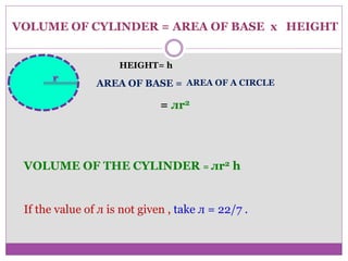 Volume and surface area | PPTX