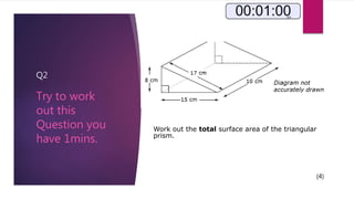 Volume and surface area | PPTX