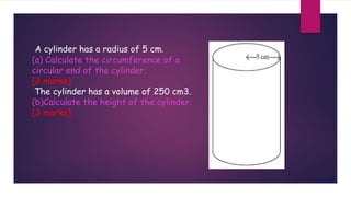 Volume and surface area | PPTX
