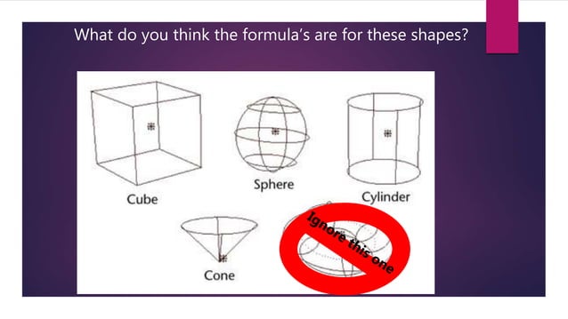 Volume and surface area | PPT