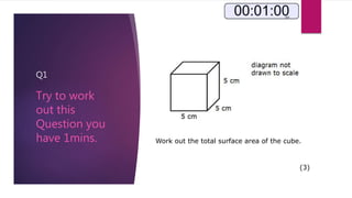 Volume and surface area | PPTX