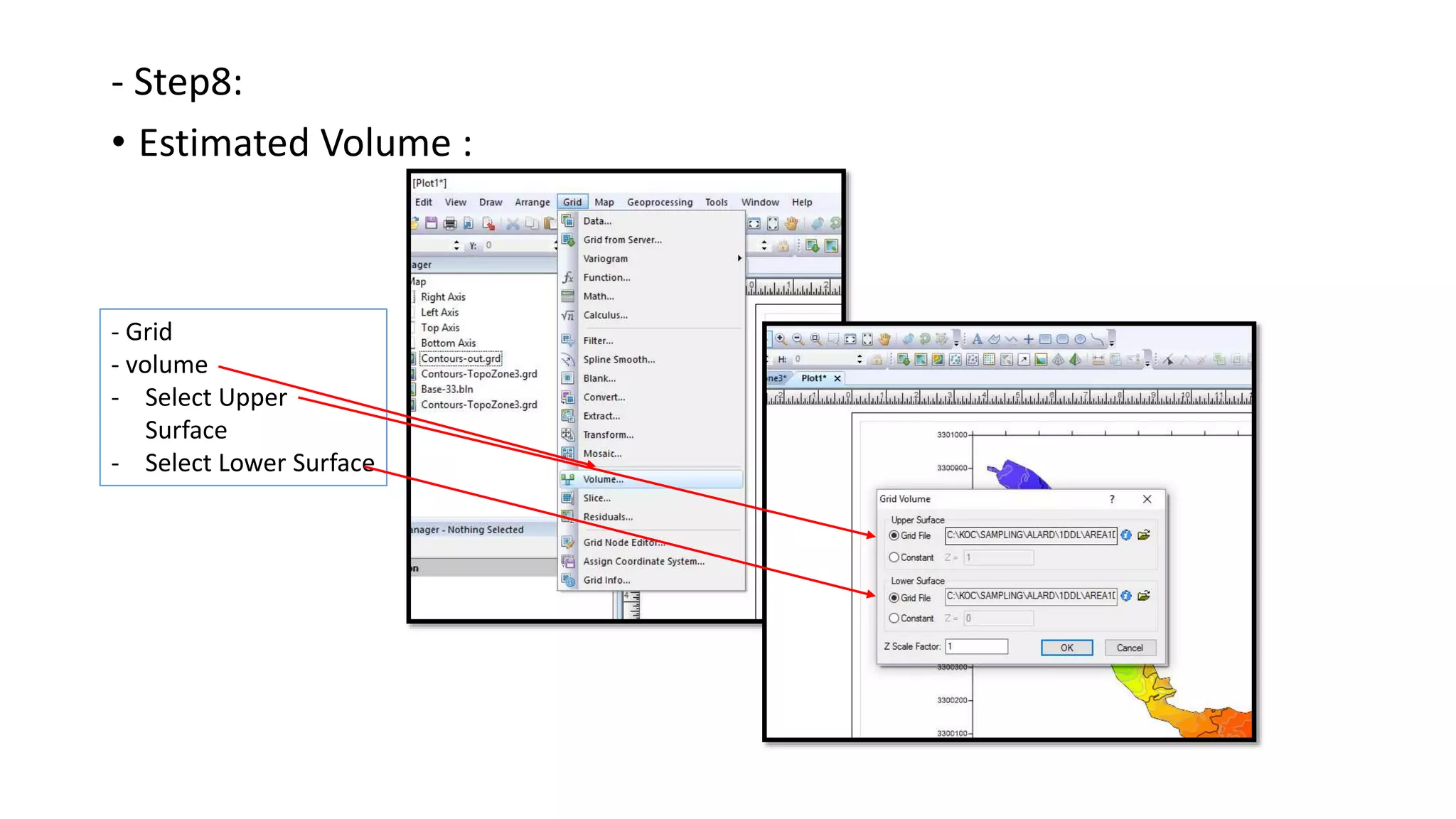 Contaminated Soil Volume calculation | PDF