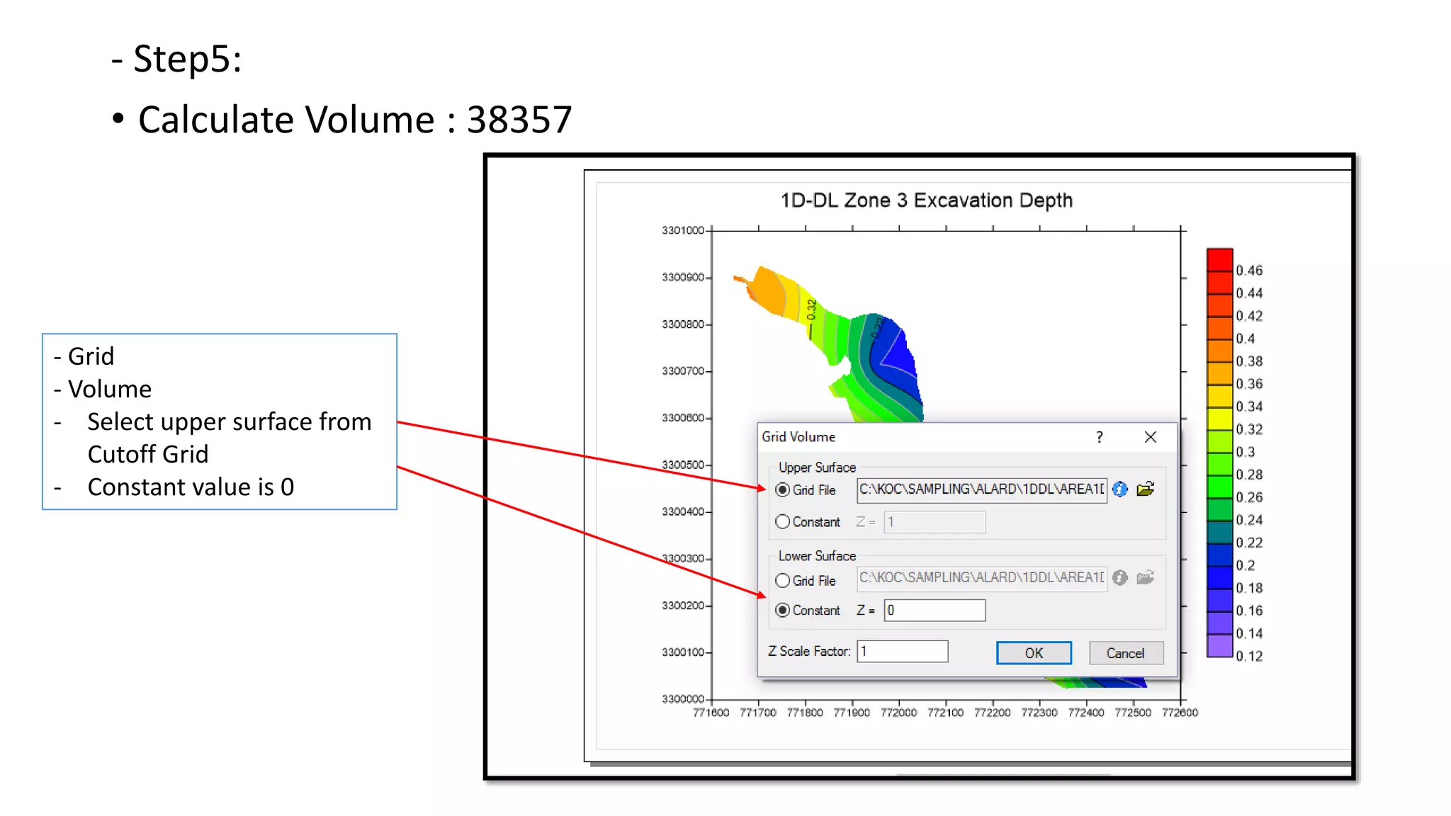 Contaminated Soil Volume calculation | PDF