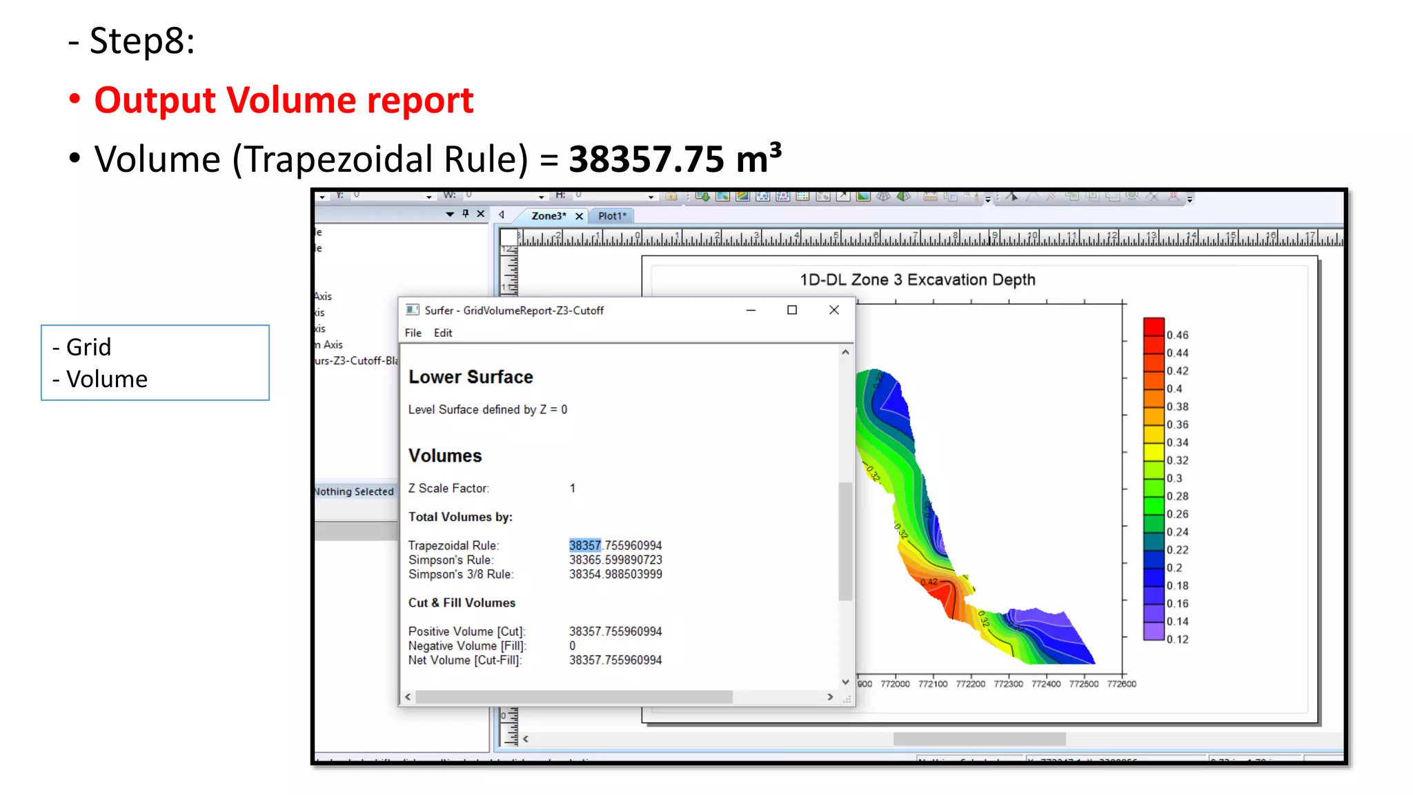 Contaminated Soil Volume calculation | PDF