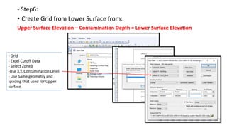 Contaminated Soil Volume calculation | PDF