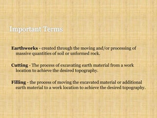 Earthwork Volume Calculation Methods | PPTX