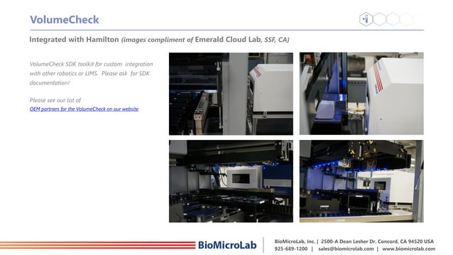 Volume check 100 overview | PDF | Biotech and Biomedical Industry ...