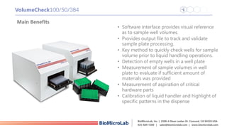Volume check 100 overview | PDF
