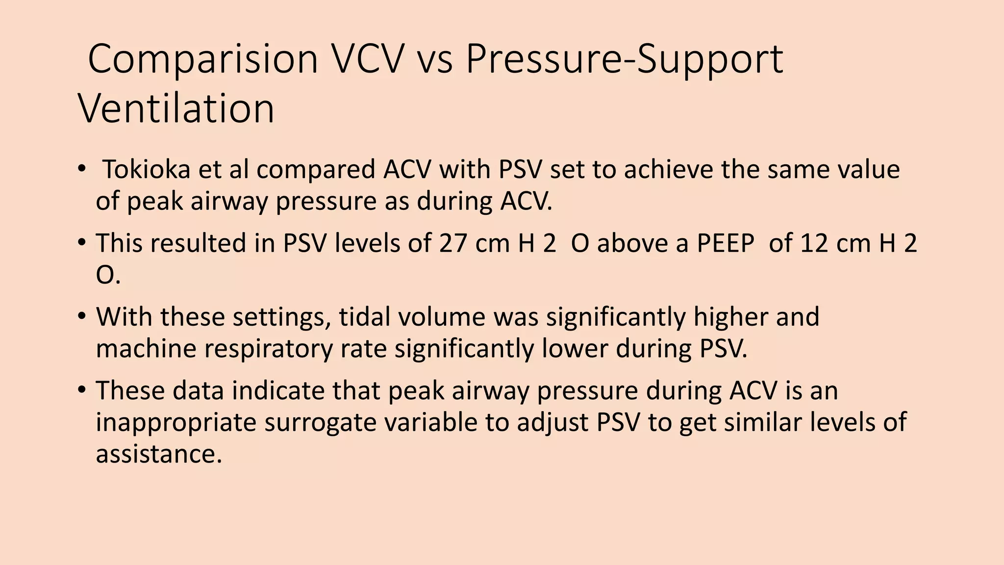 Volume control ventilation narthu | PPTX