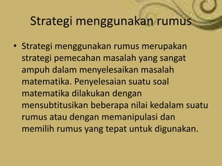 Pemecahan Masalah MTK SD (Volume dan debit bangun ruang) | PPTX