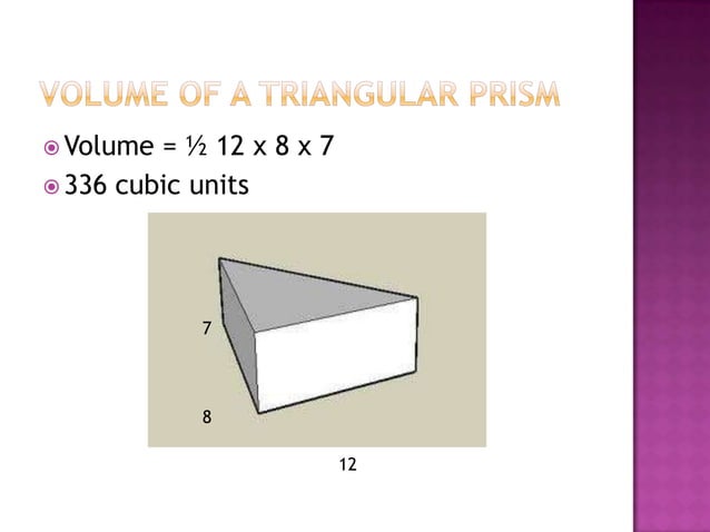 Volume definitions and examples | PPTX | Physics | Science