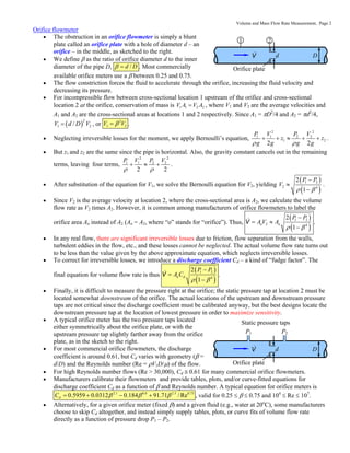 Volume flow rate_measurement | PDF