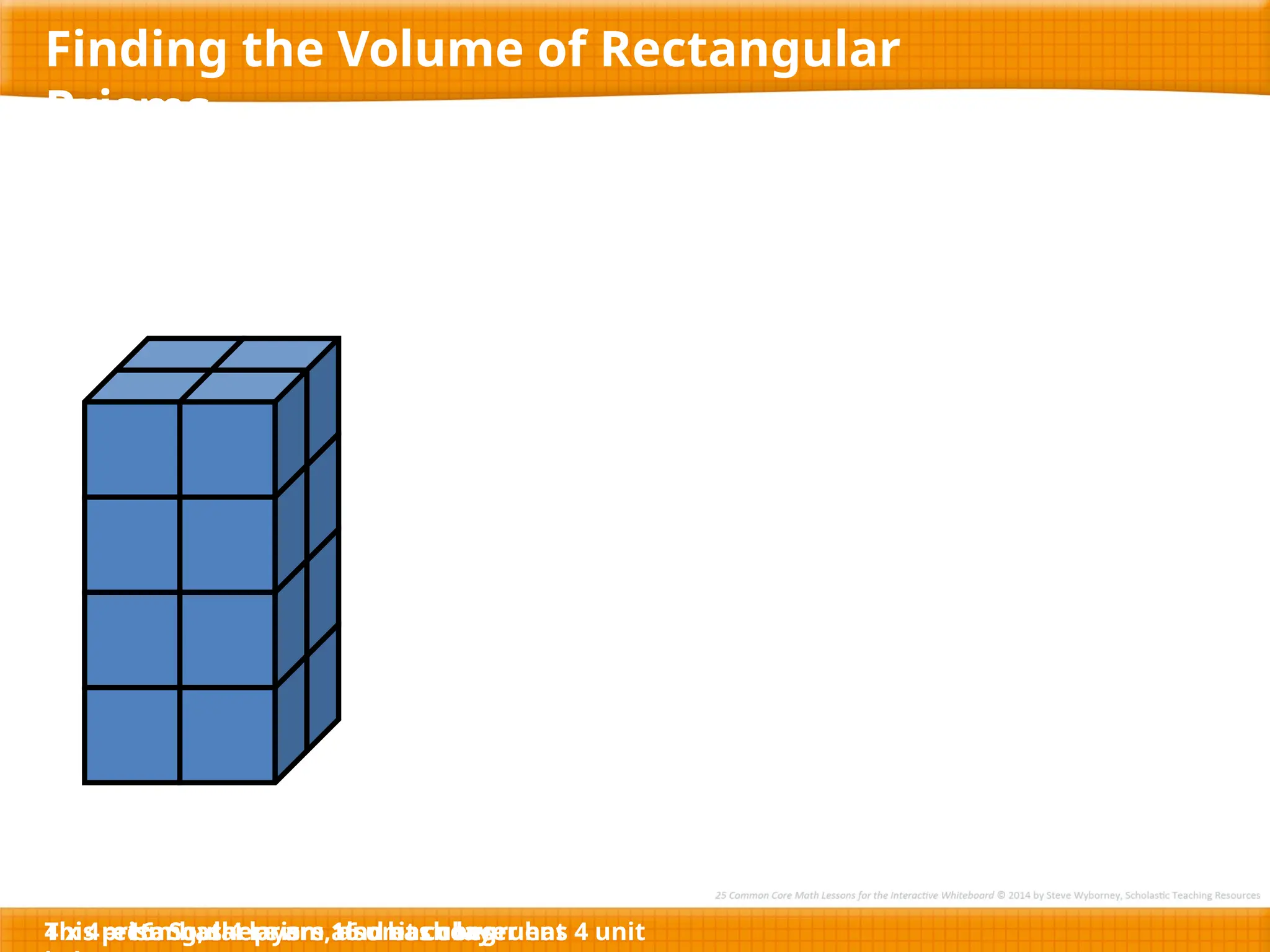 An introduction to volume of rectangular prism counting Cubes | PPTX