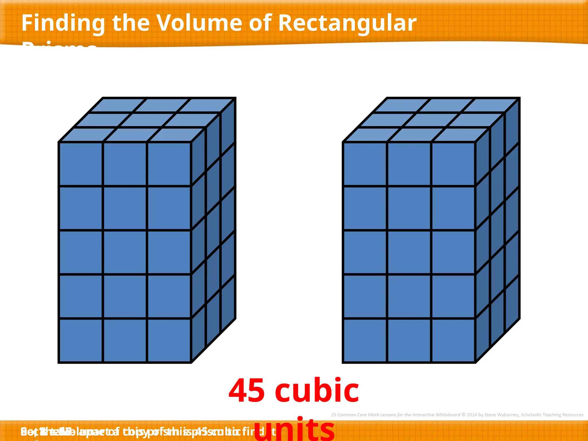 An introduction to volume of rectangular prism counting Cubes | PPTX