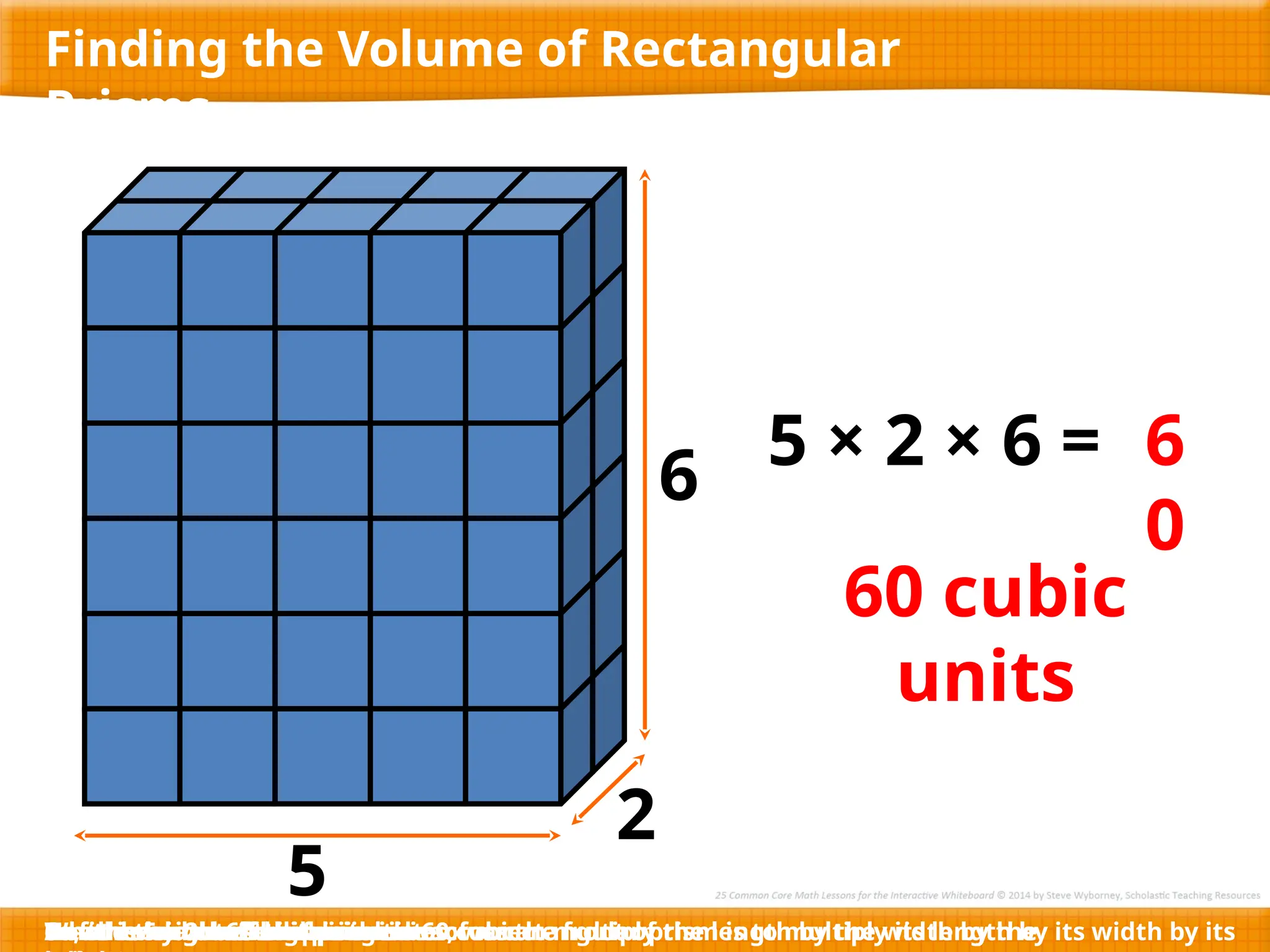 An introduction to volume of rectangular prism counting Cubes | PPTX