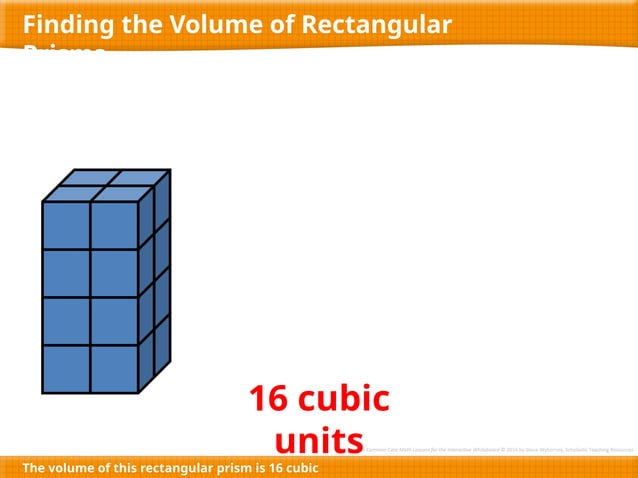 An introduction to volume of rectangular prism counting Cubes | PPTX