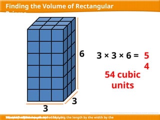 An introduction to volume of rectangular prism counting Cubes | PPTX