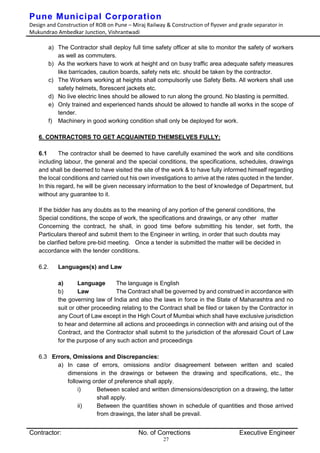 Vishrantwadi & Ghorpadi Tender documents | PDF