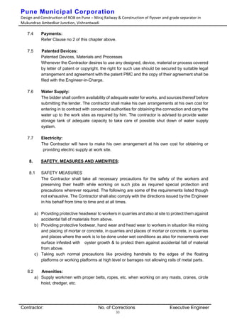 Vishrantwadi & Ghorpadi Tender documents | PDF