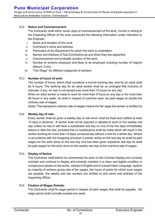 Vishrantwadi & Ghorpadi Tender documents | PDF