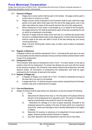 Vishrantwadi & Ghorpadi Tender documents | PDF
