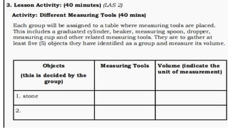 Volume i(Mililiters & Liters)Unit of Measurement | PPTX