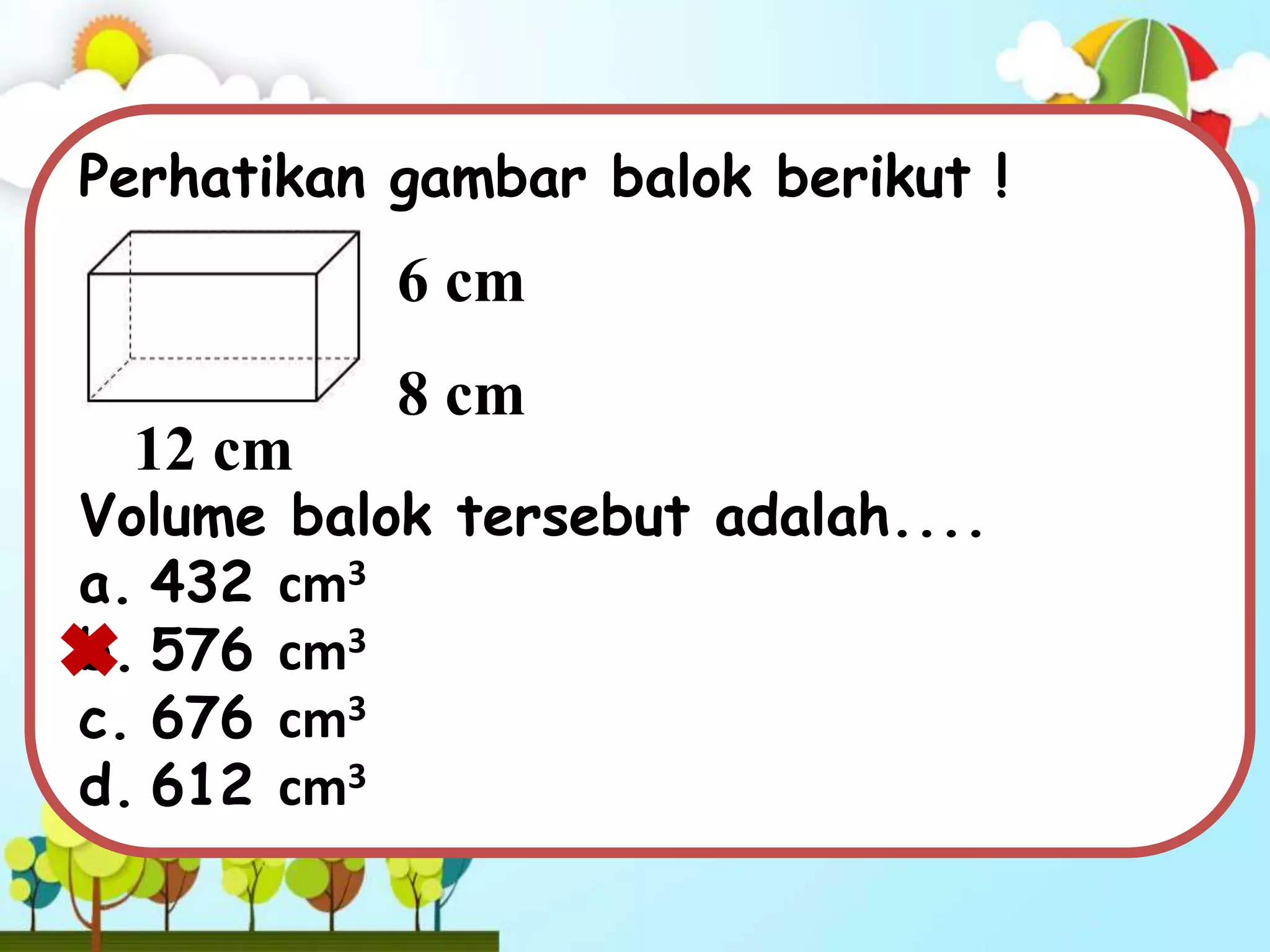Volume kubus dan balok 5 | PPTX