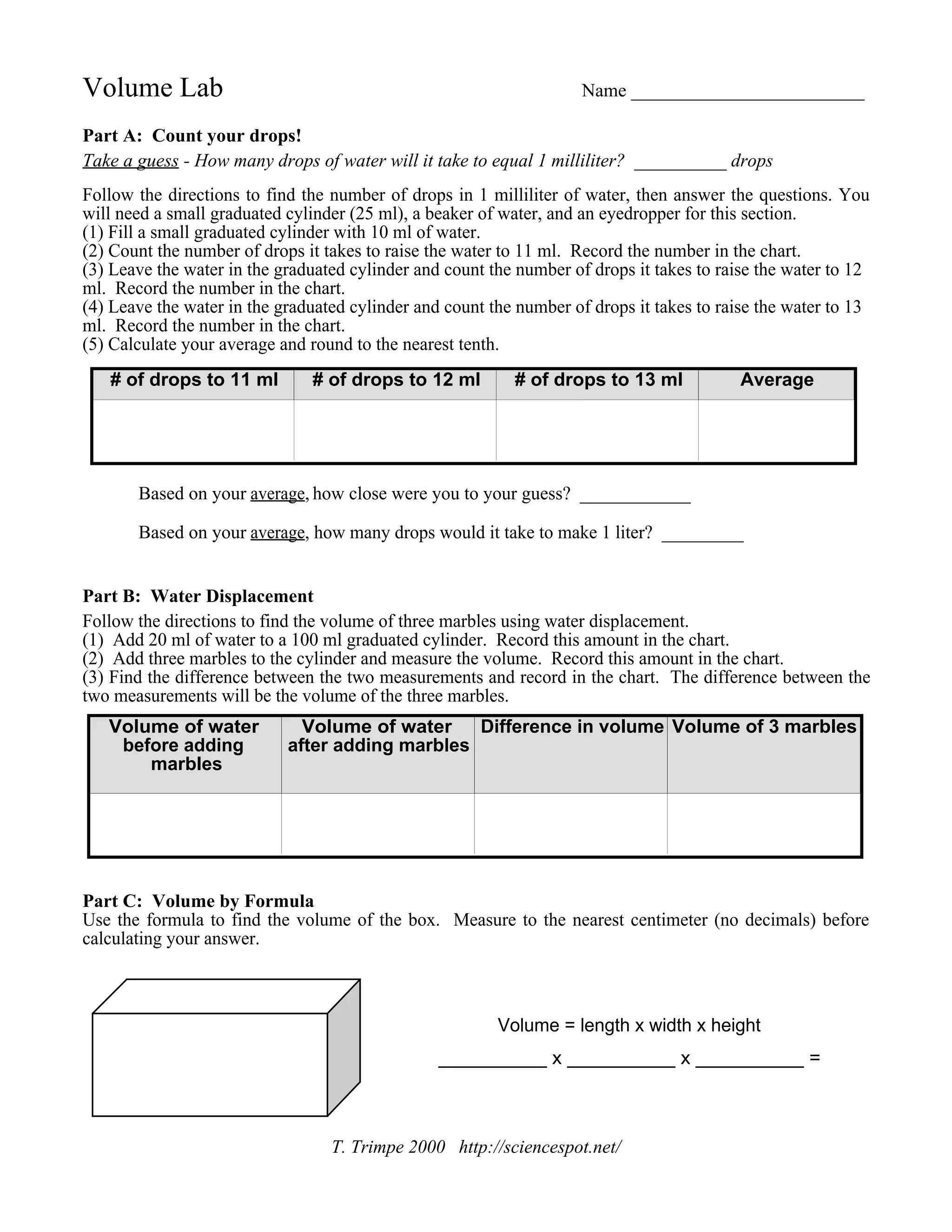 Volumelab | PDF