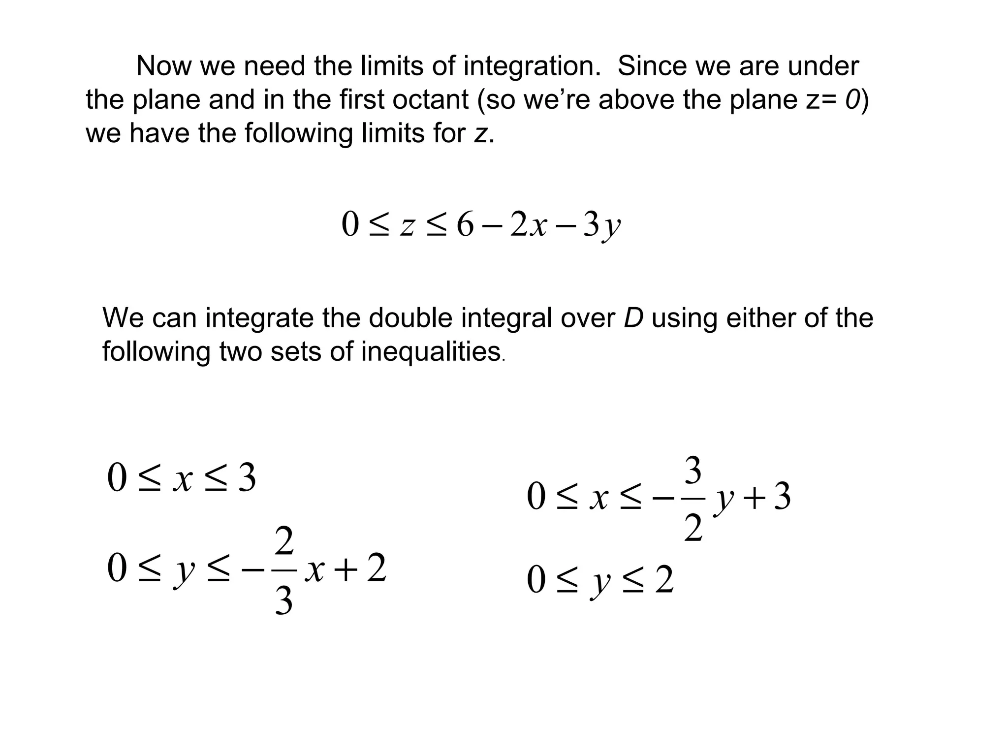 Volume, Mass Of An Element (Triple Integral) 08 Ee 09 | PPT
