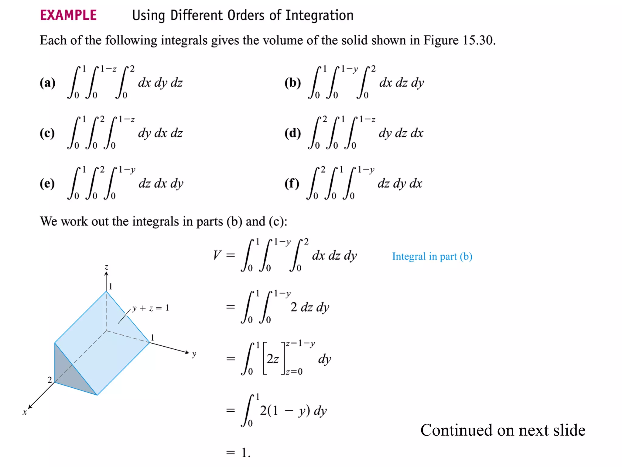 Volume, Mass Of An Element (Triple Integral) 08 Ee 09 | PPT