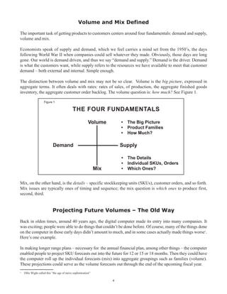 S&OP Volume Mix FORECAST LESS AND GET BETTER RESULTS | PDF | Logistics ...