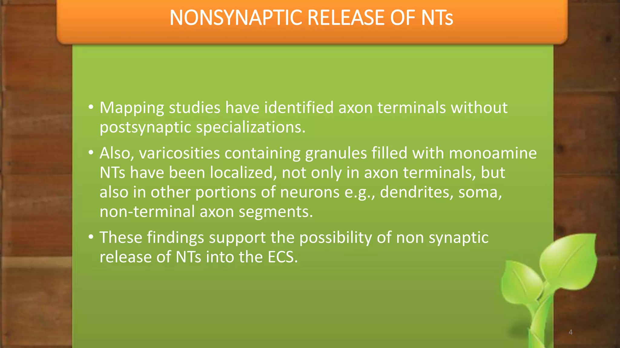 Volume neurotransmission | PPTX