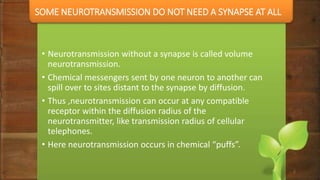 Volume neurotransmission | PPTX
