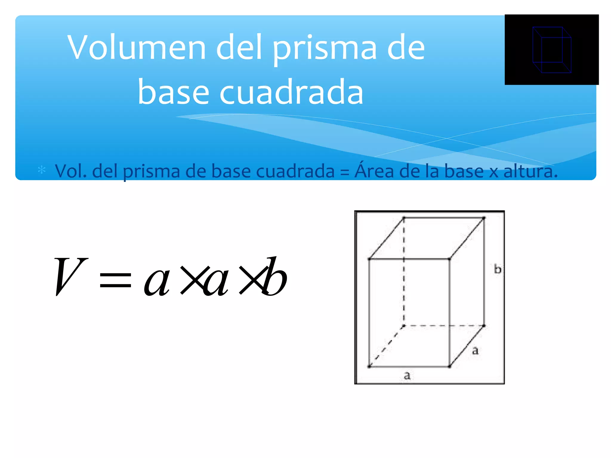 Volumen prisma y piramide | PPT