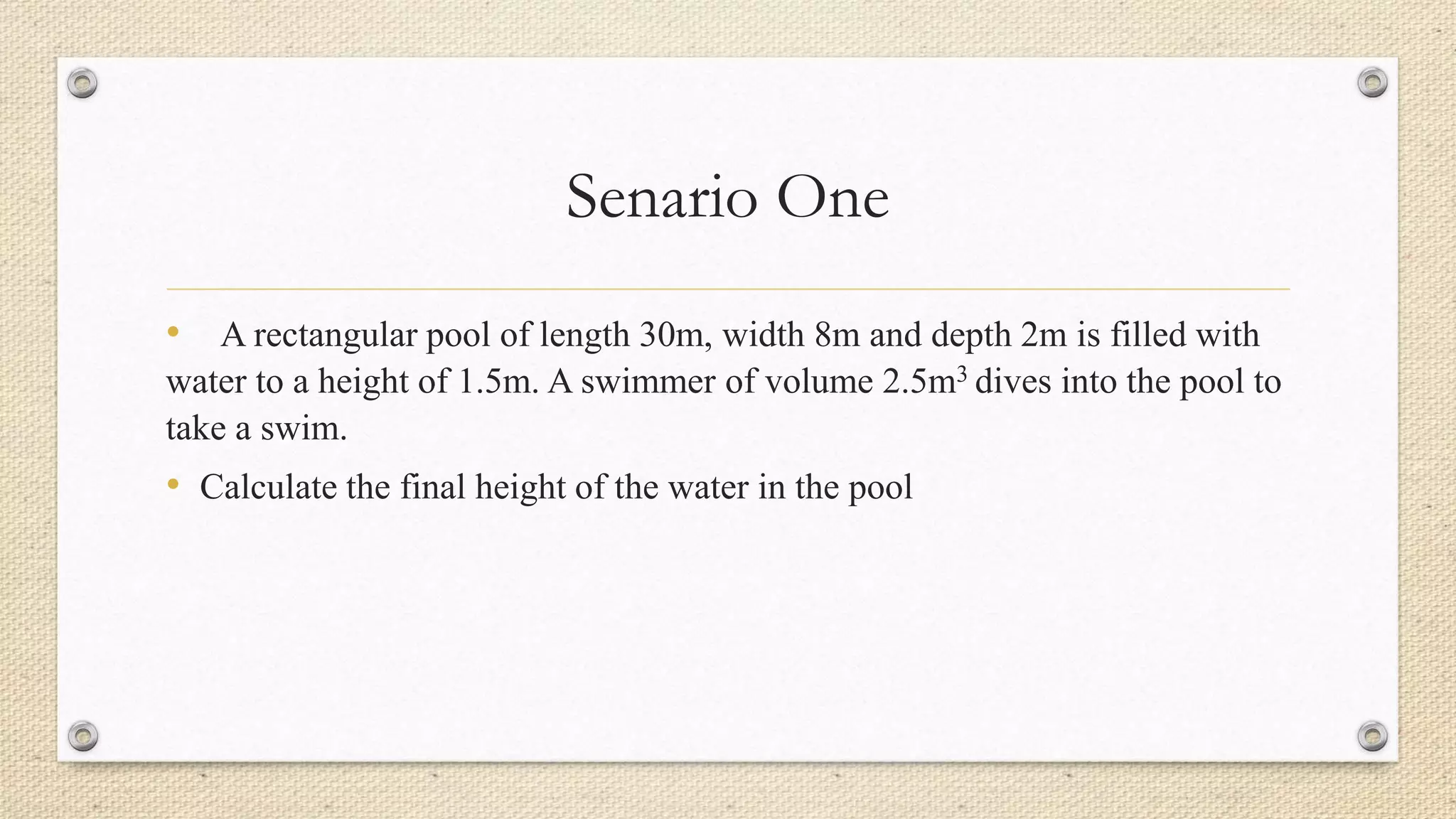 Volume of irregular object | PPTX