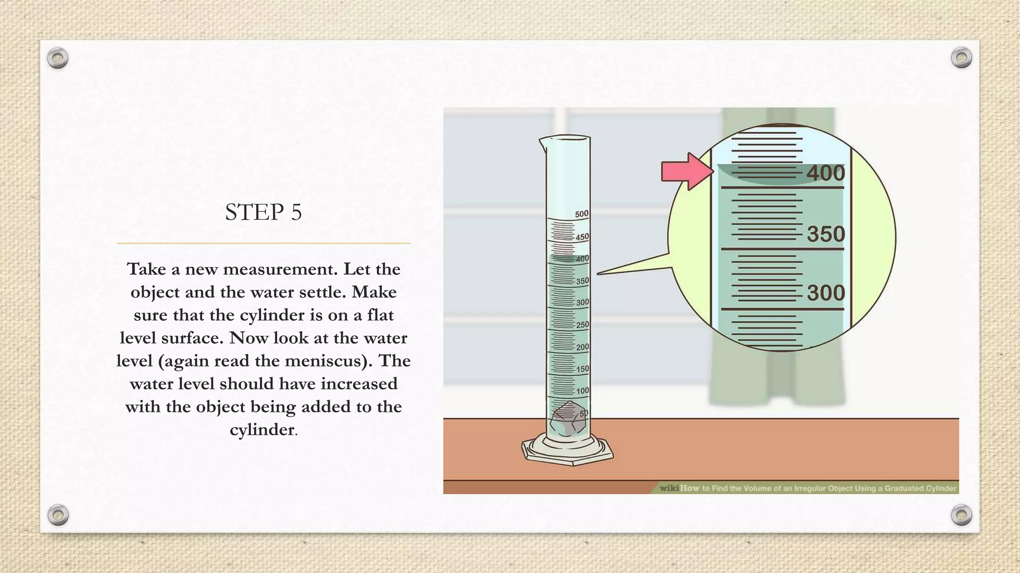 Volume of irregular object | PPTX